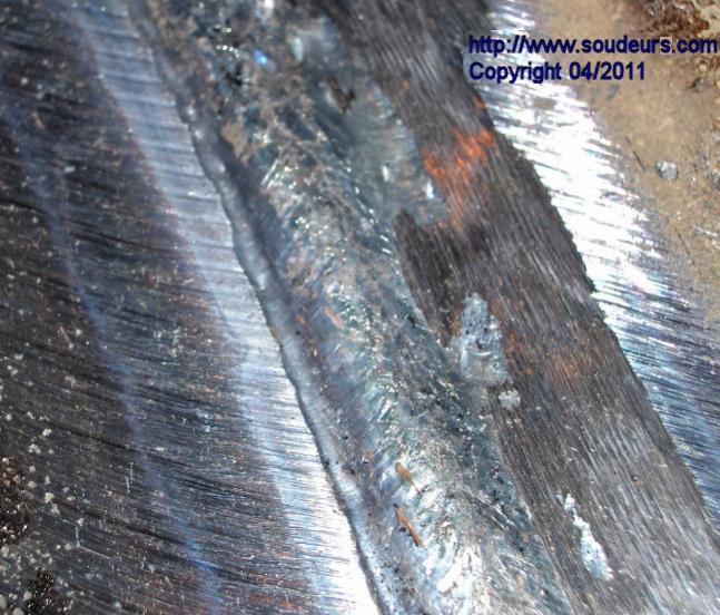 soudure semi auto verticale montante procede 136